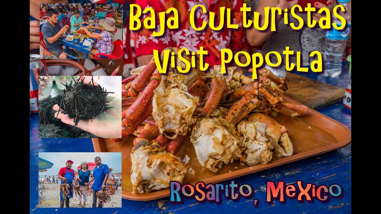 Baja Culturista Visit Popotla in Rosarito Mexico - YouTube