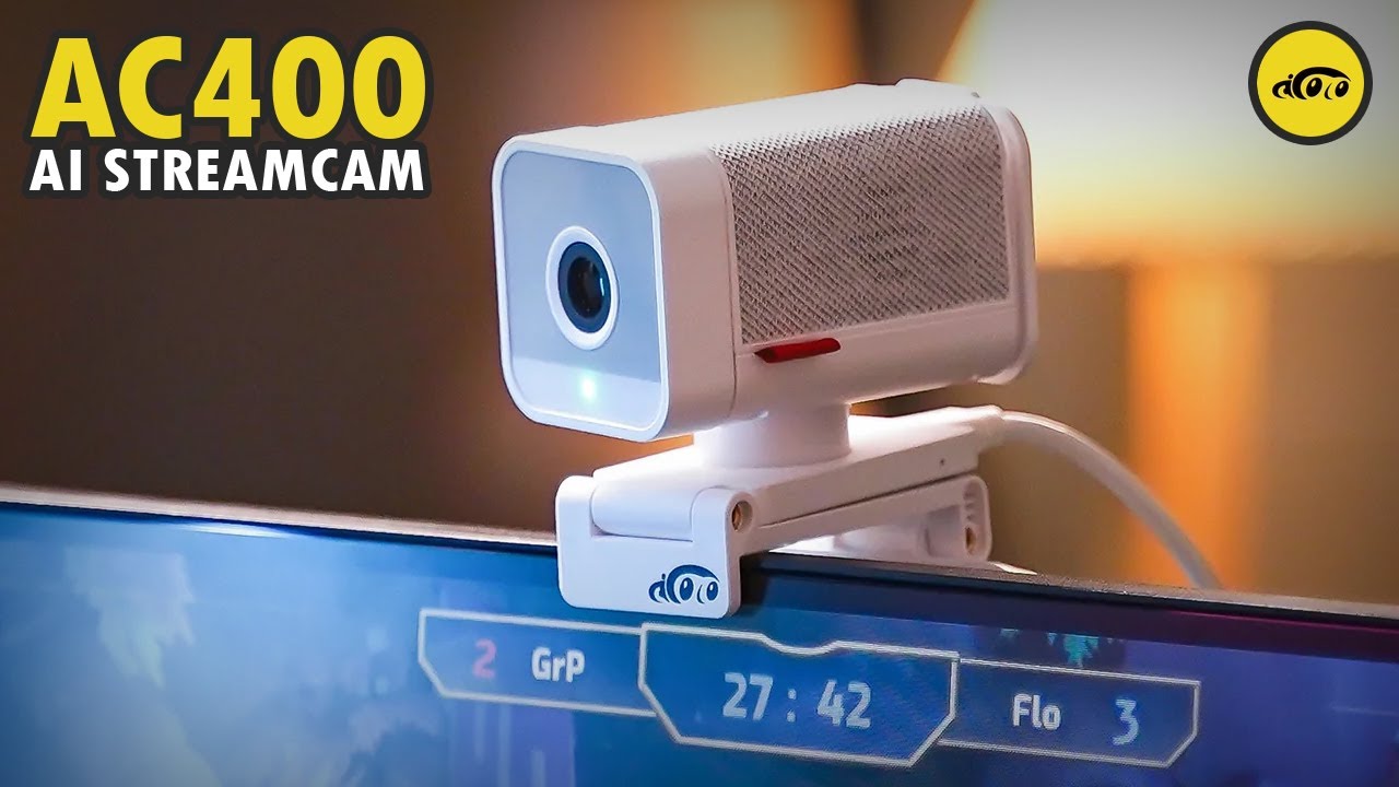 Smart AI WebCam AC400 from AICOCO: AI Robot Webcam - YouTube