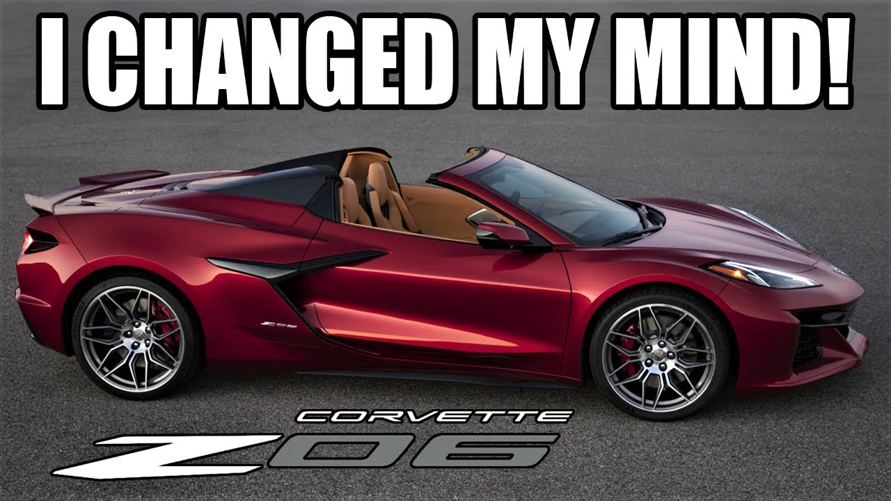 I CHANGED my MIND on my C8 Z06 BUILD! Color | Trim | Wheels - YouTube