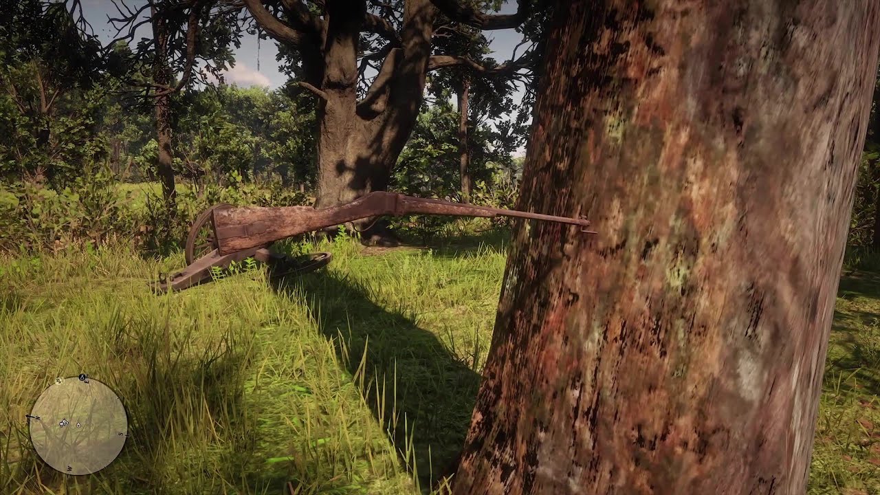 RDR2's Version Of Sword In The Stone- RDR2 - YouTube