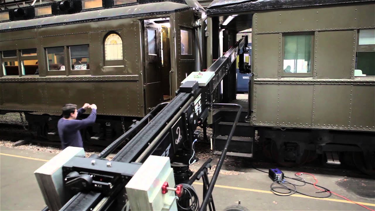 Scorpio Telescopic Camera Crane: TRAIN SCENE - YouTube