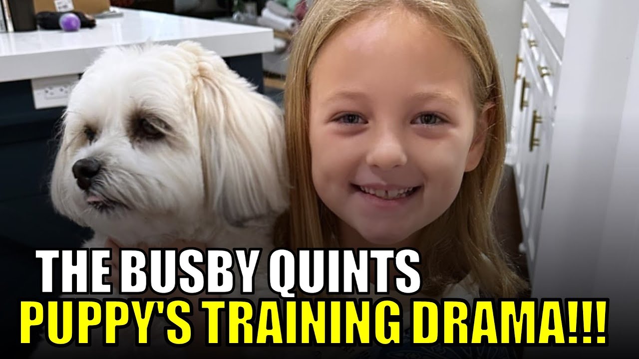 OutDaughtered | The Busby Quints' Puppy Gets ANGRY After First Training ...