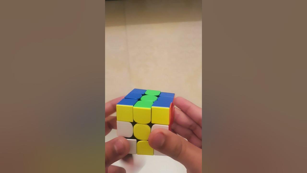 how to solve 3x3 again in 4 steps - YouTube