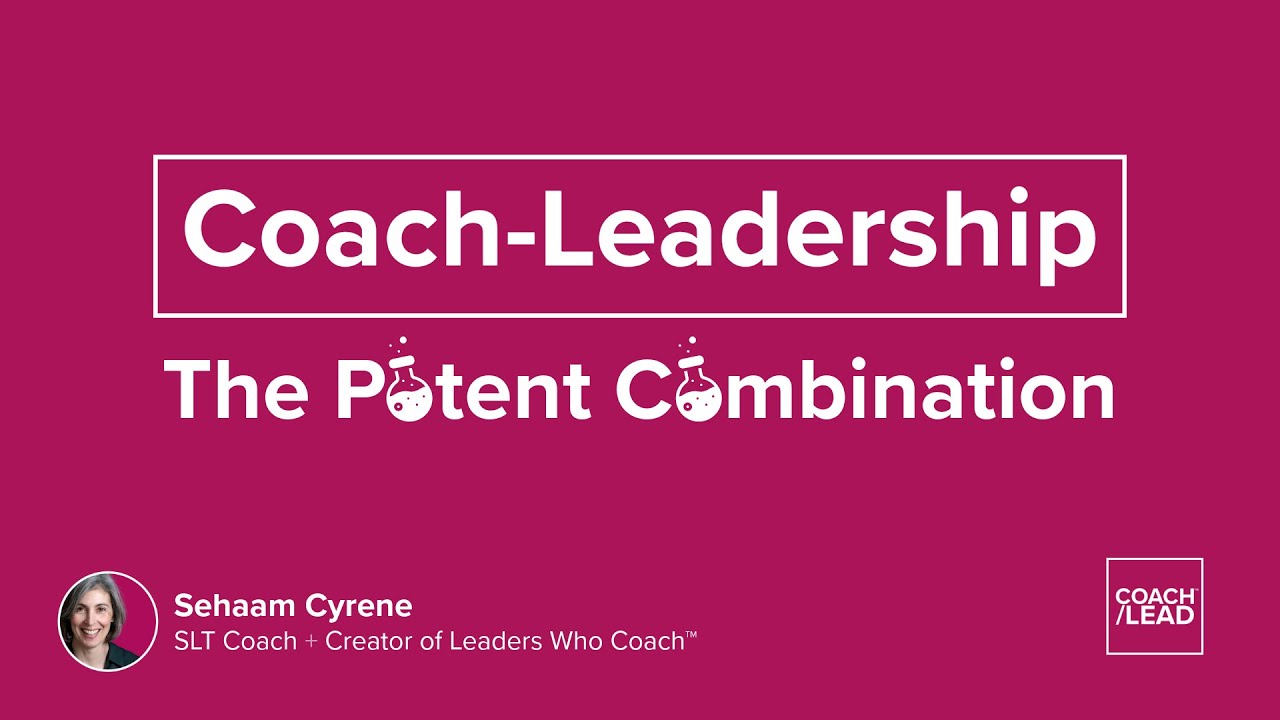 Coach-Leadership, the Potent Combination | Leadership style uses ...