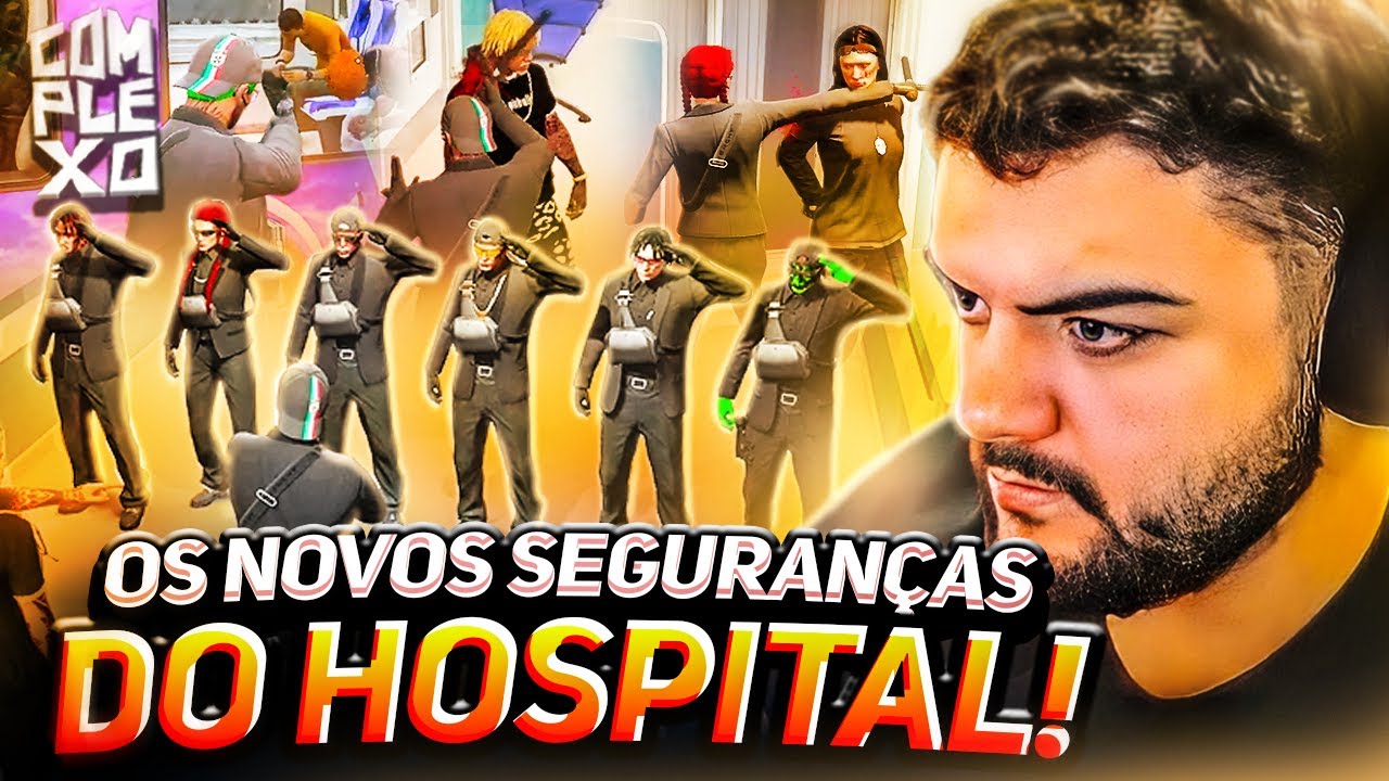 COLOQUEI ORDEM NO HOSPITAL DO COMPLEXO GTA RP (LUQUET4) - YouTube
