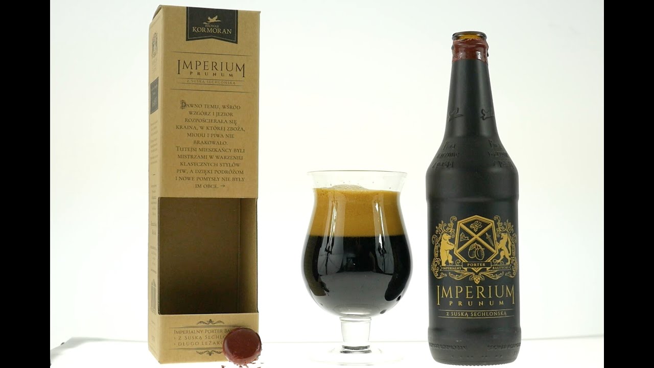 Imperium Prunum z Browaru Kormoran - YouTube