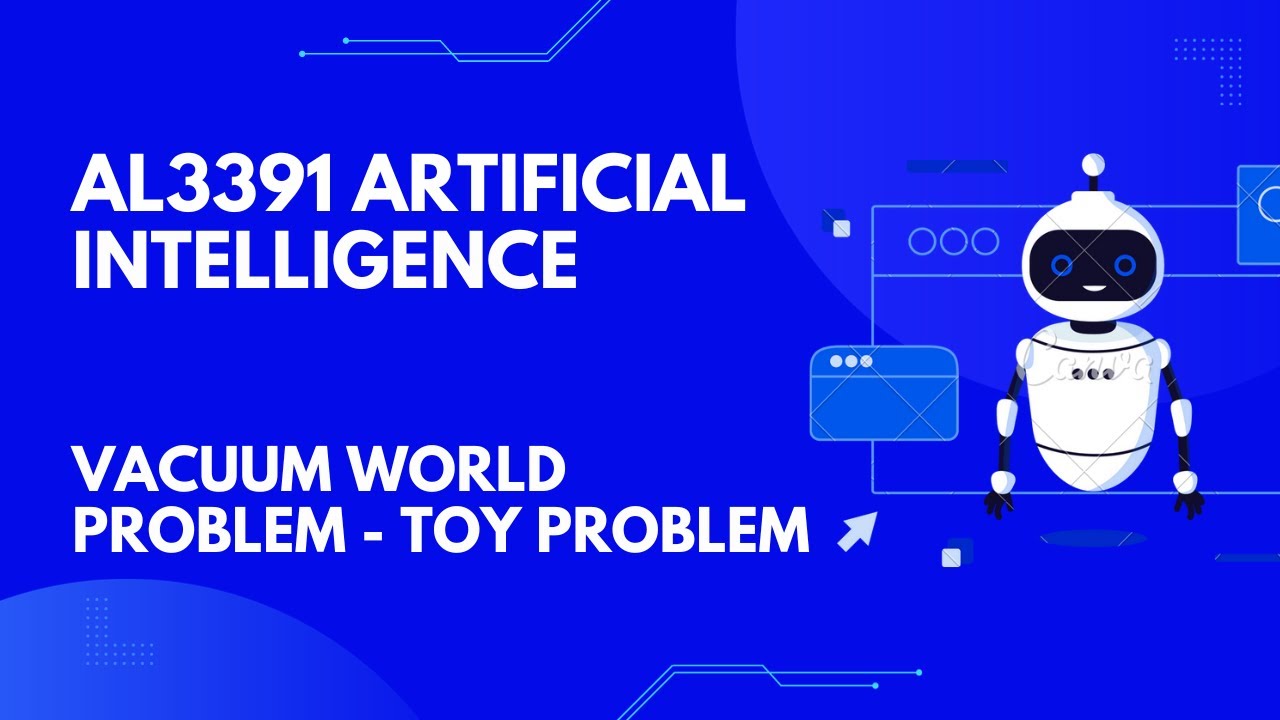 al3391 vacuum world problem | #artificialintelligence #toyproblem # ...