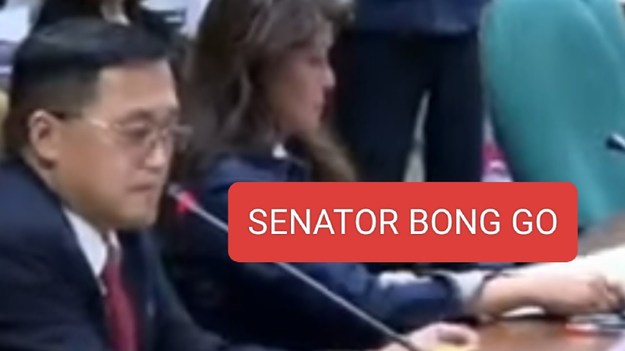 SENATOR BONG GO AYUDA QUESTIONS - YouTube