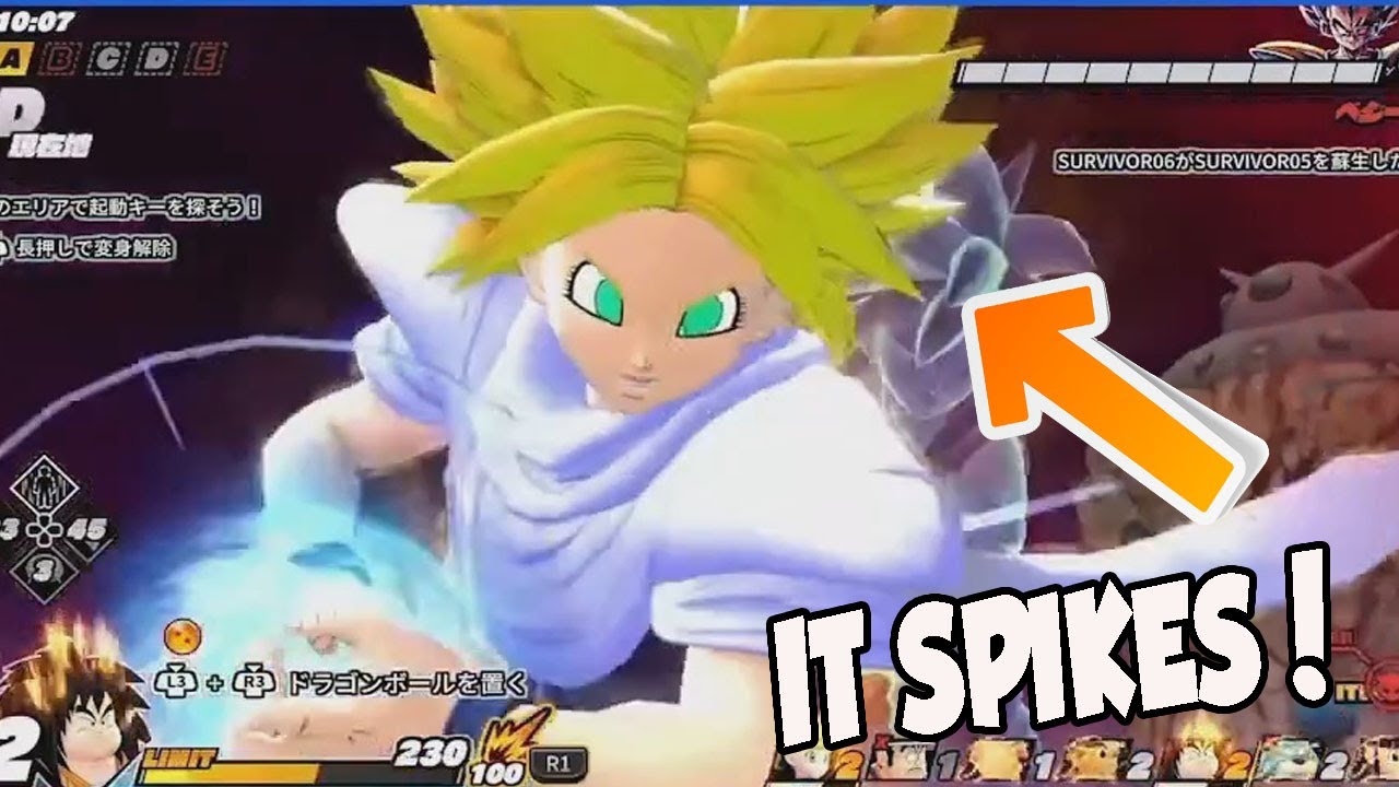 Spiking SSJ Hair For CaCs Finally Confirmed In Dragon Ball The Breakers ...