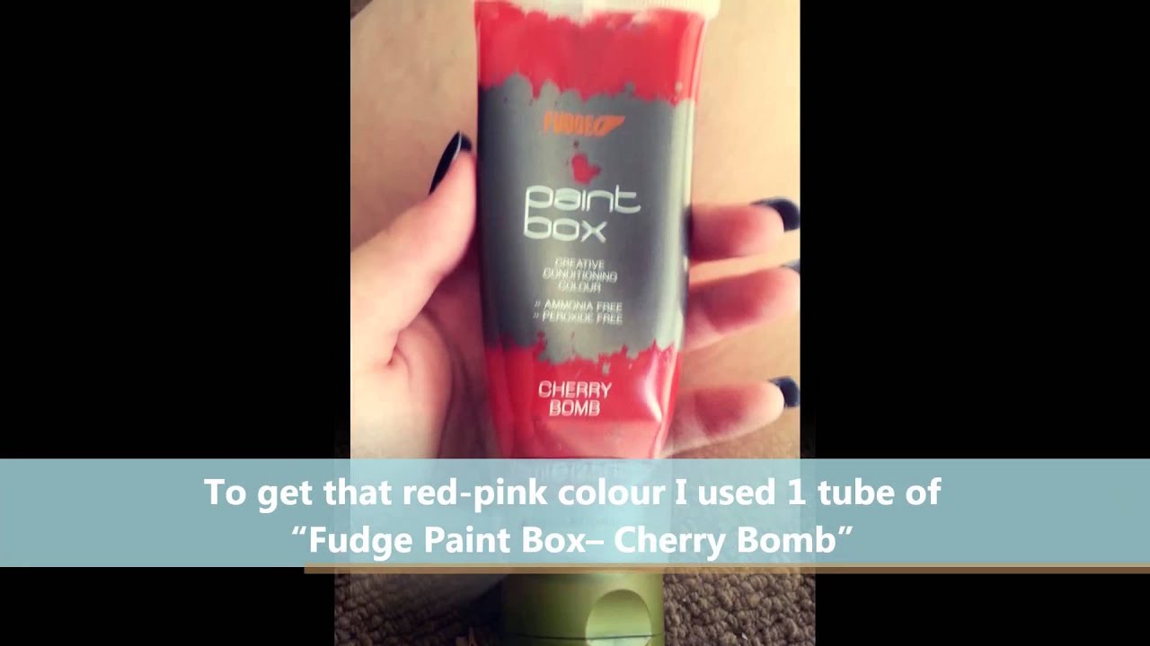 Tutorial On How To Bleach And Colour Hair Bright Red - YouTube