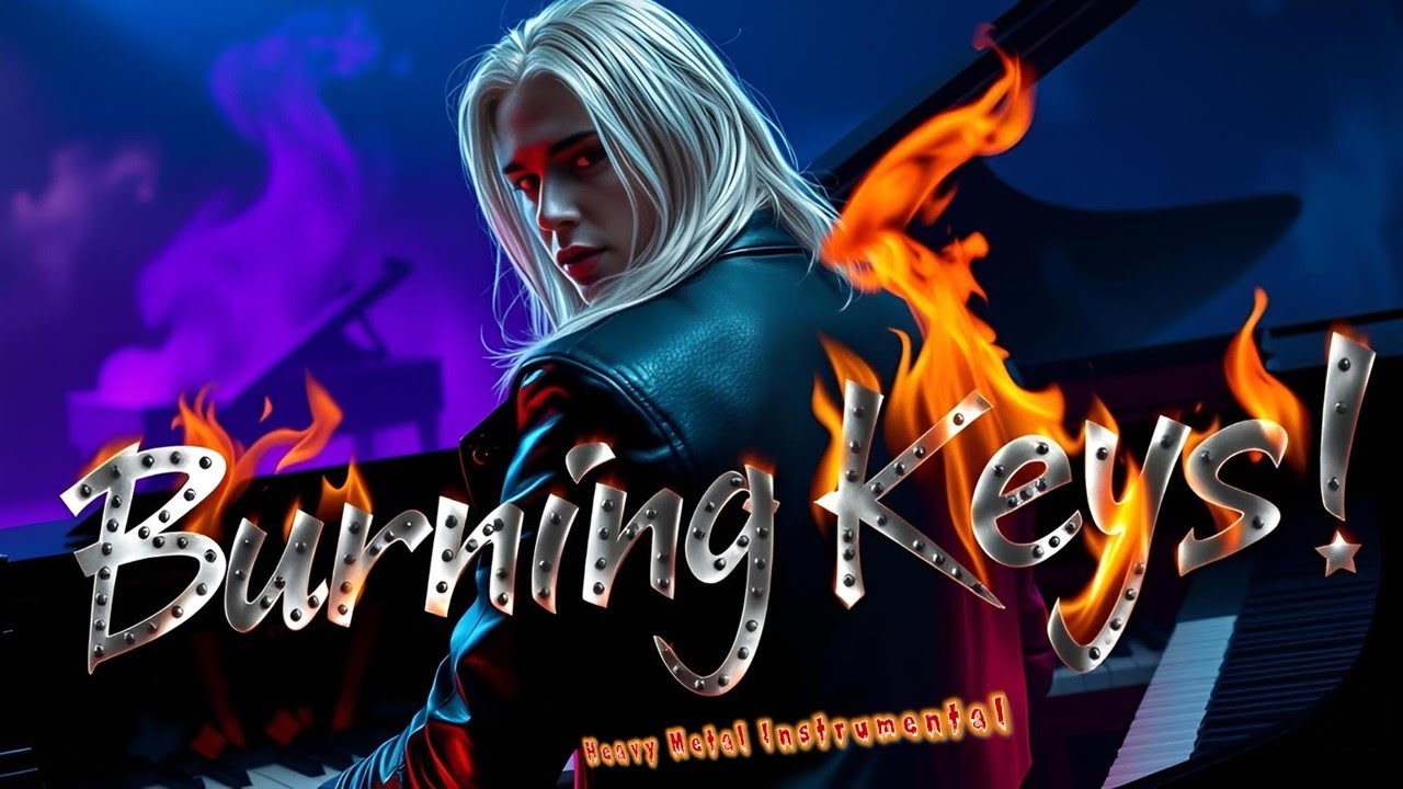 Burning Keys - Heavy Metal Instrumental 25.12.24 - YouTube