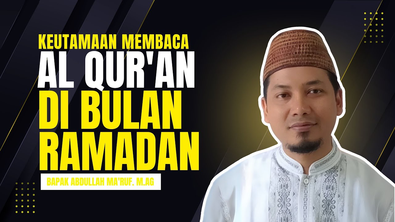 LIVE KAJIAN RAMADAN HARI KE-8 PP. AL WASATHIYAH STAI PATI 2025 - YouTube