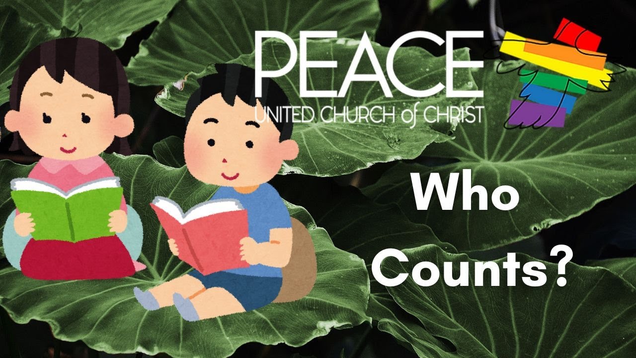 Family Stories for Peace UCC | Who Counts? - YouTube