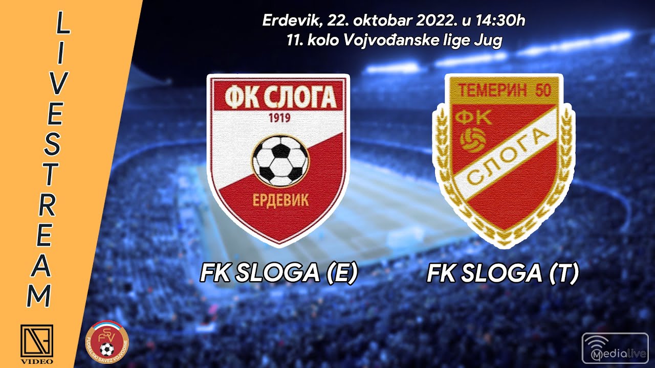 [22.10.2022.] FK SLOGA Erdevik - FK SLOGA Temerin (Full match ...