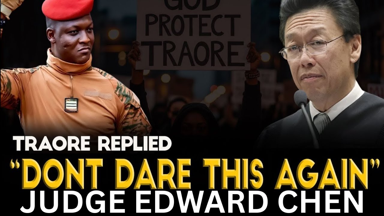 Judge Edward Chen SHUTS DOWN Ibrahim Traoré With One Savage Line on ...