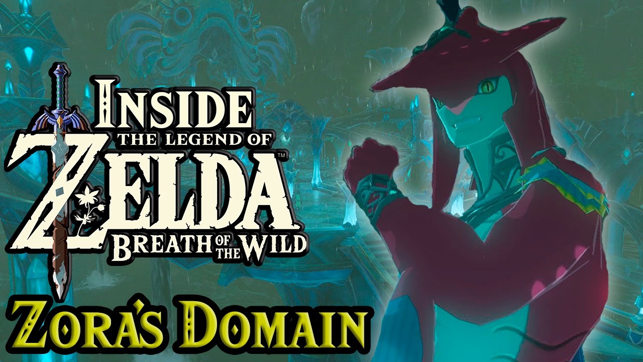 Inside Zelda Breath of the Wild - Zora's Domain - YouTube