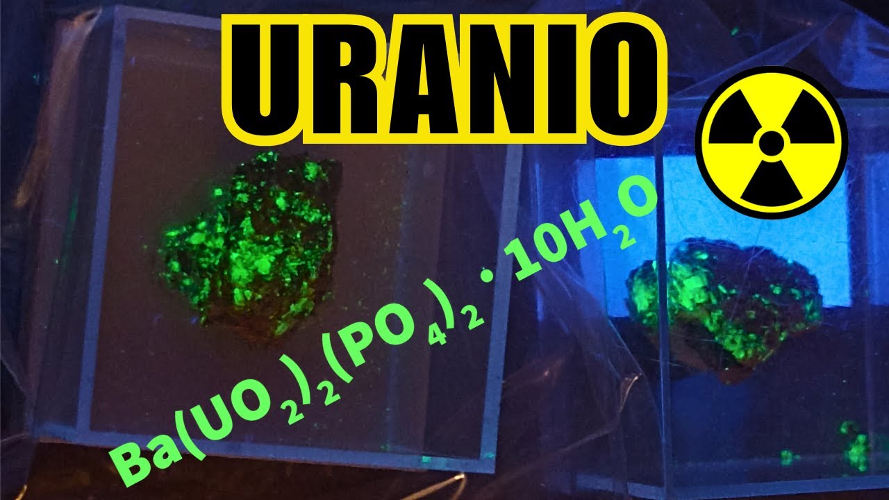 MINERALI DI URANIO - Uranocircite, Autunite, migrazione dello ione ...