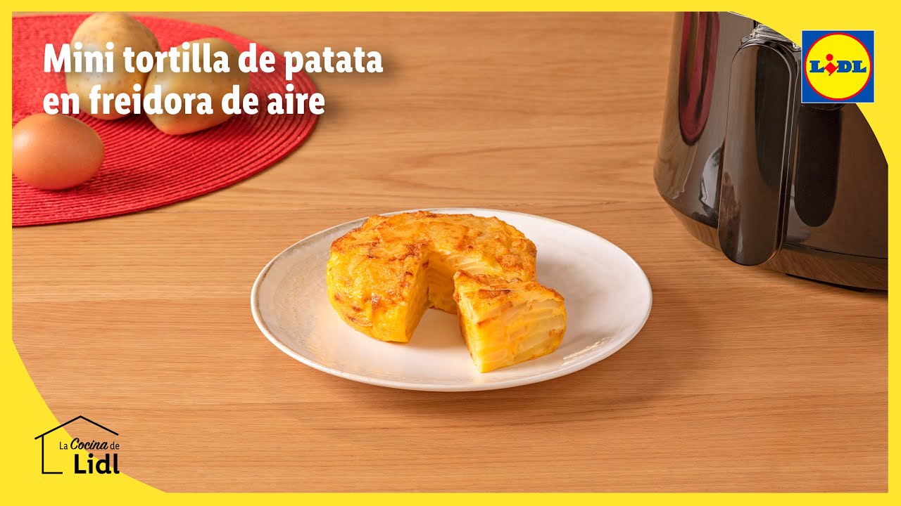 Mini tortilla de patata 🥔 - Receta con freidora de aire | Lidl España ...
