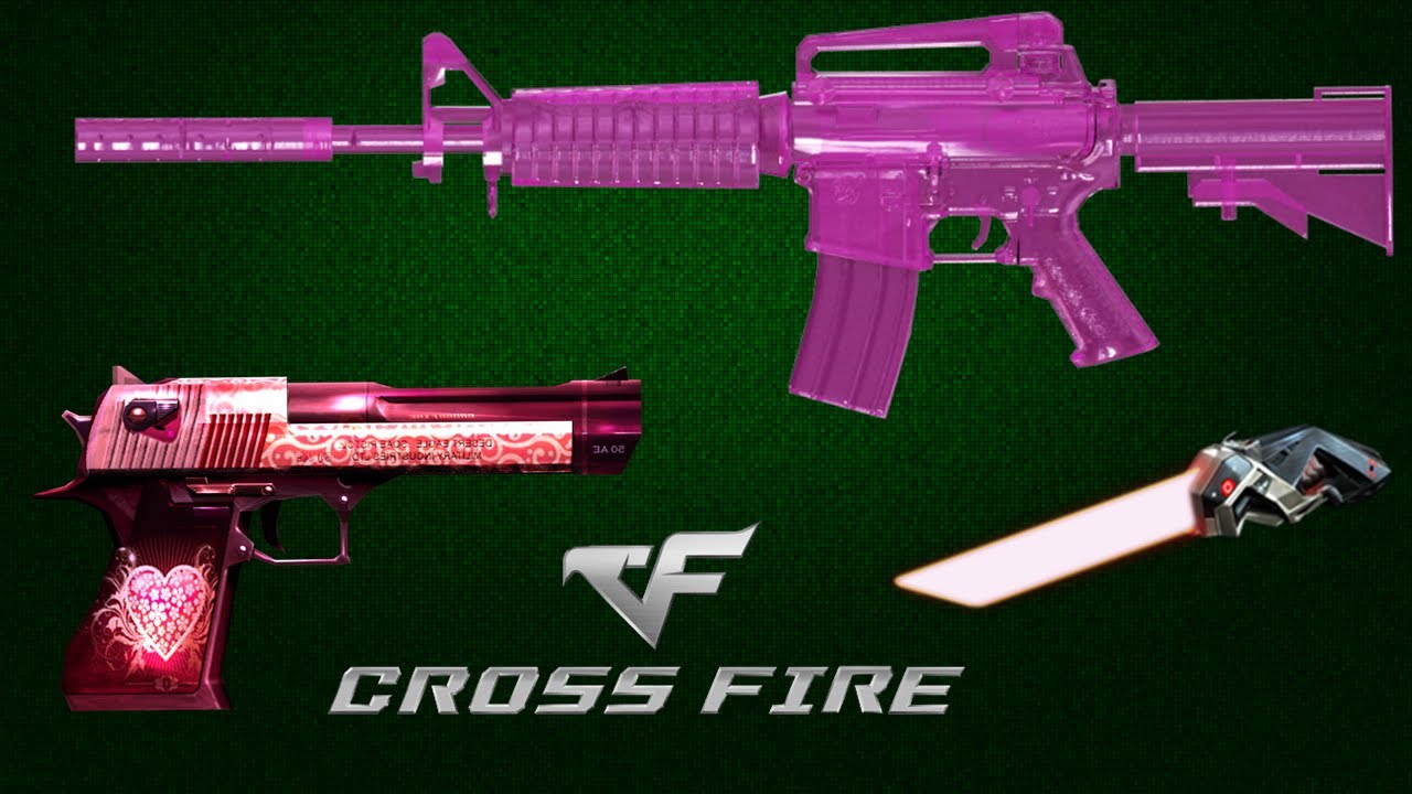 CROSSFİRE RANKED MATCH M4A1 - Pink Crystal (KIZ SETİ) - YouTube