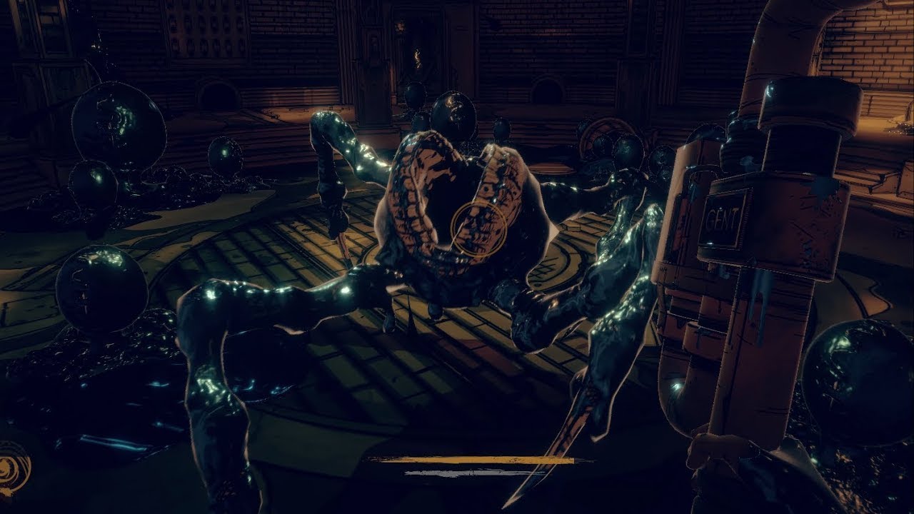 وش ذا المخلوق 😨| Bendy and the Dark Revival | Part 5 - YouTube