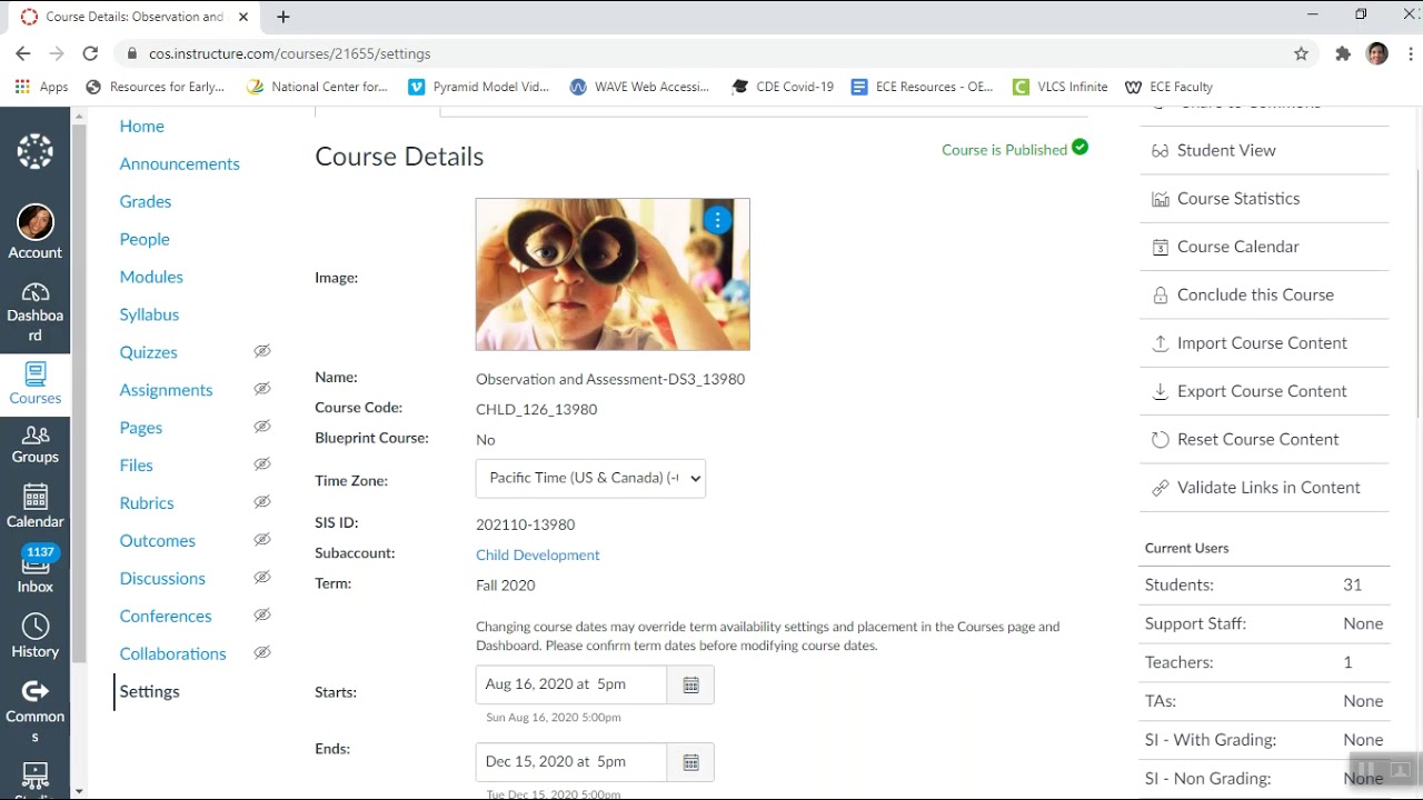 Publishing Options in Canvas - YouTube
