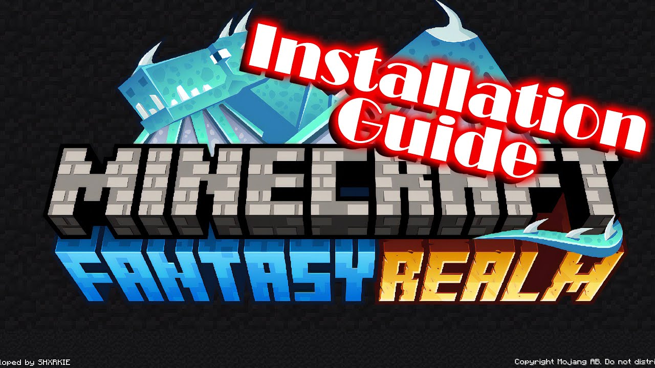 How To Download and Install Fantasy Realm for Minecraft - YouTube