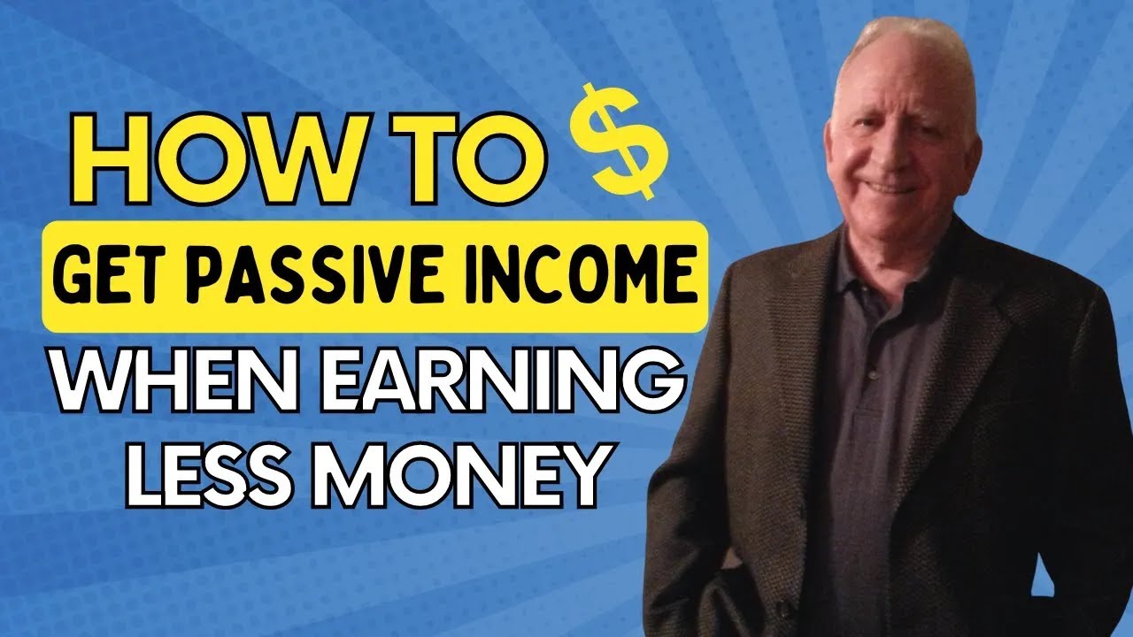 How to get a passive income where earning less money! - YouTube