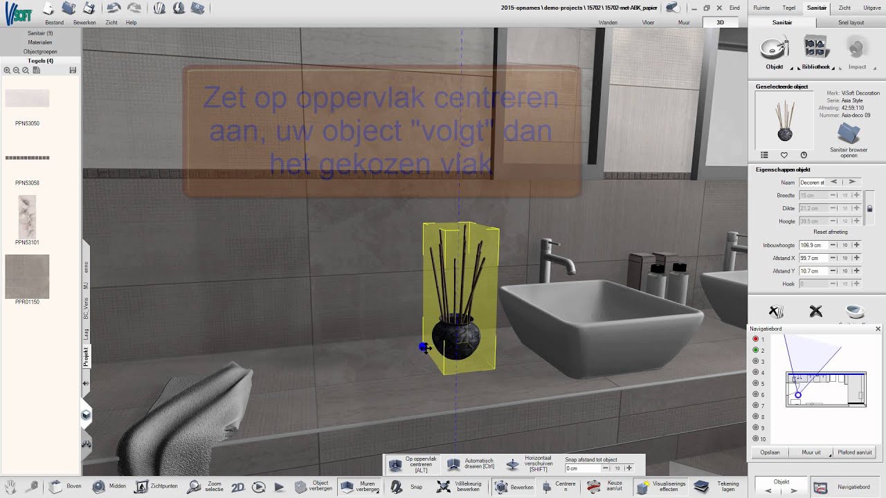 Bewegen in 3D in ViSoft 2015 - YouTube