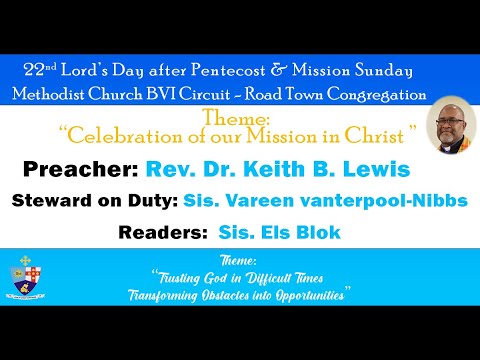 October 24th, 2021 Mission & Dedication Worship Service from the Road ...