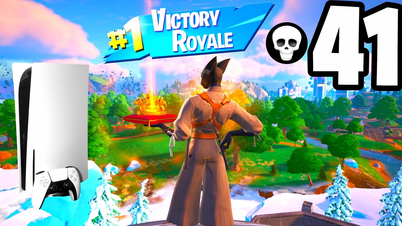 Azuki Skin Gameplay: 41 Kill Zero Build Solo Squad Win in Fortnite Ch ...