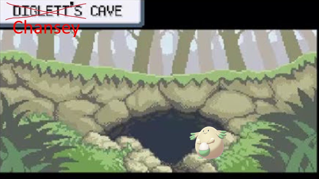 Welcome To Diglett Cave. Population... Chansey. - YouTube