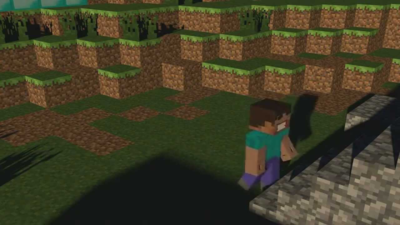 Minecraft Walk Animation - YouTube