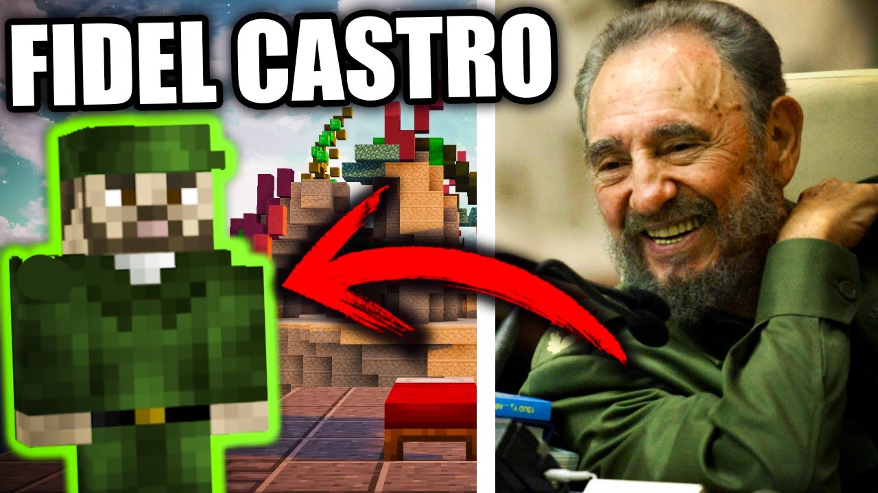FIDEL CASTRO EN MINECRAFT - YouTube