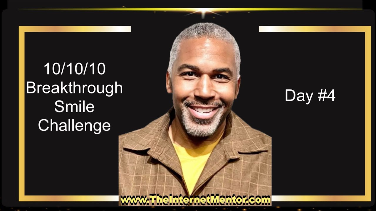 Day #4 of the 10/10/10 Breakthrough Smile Challenge - YouTube