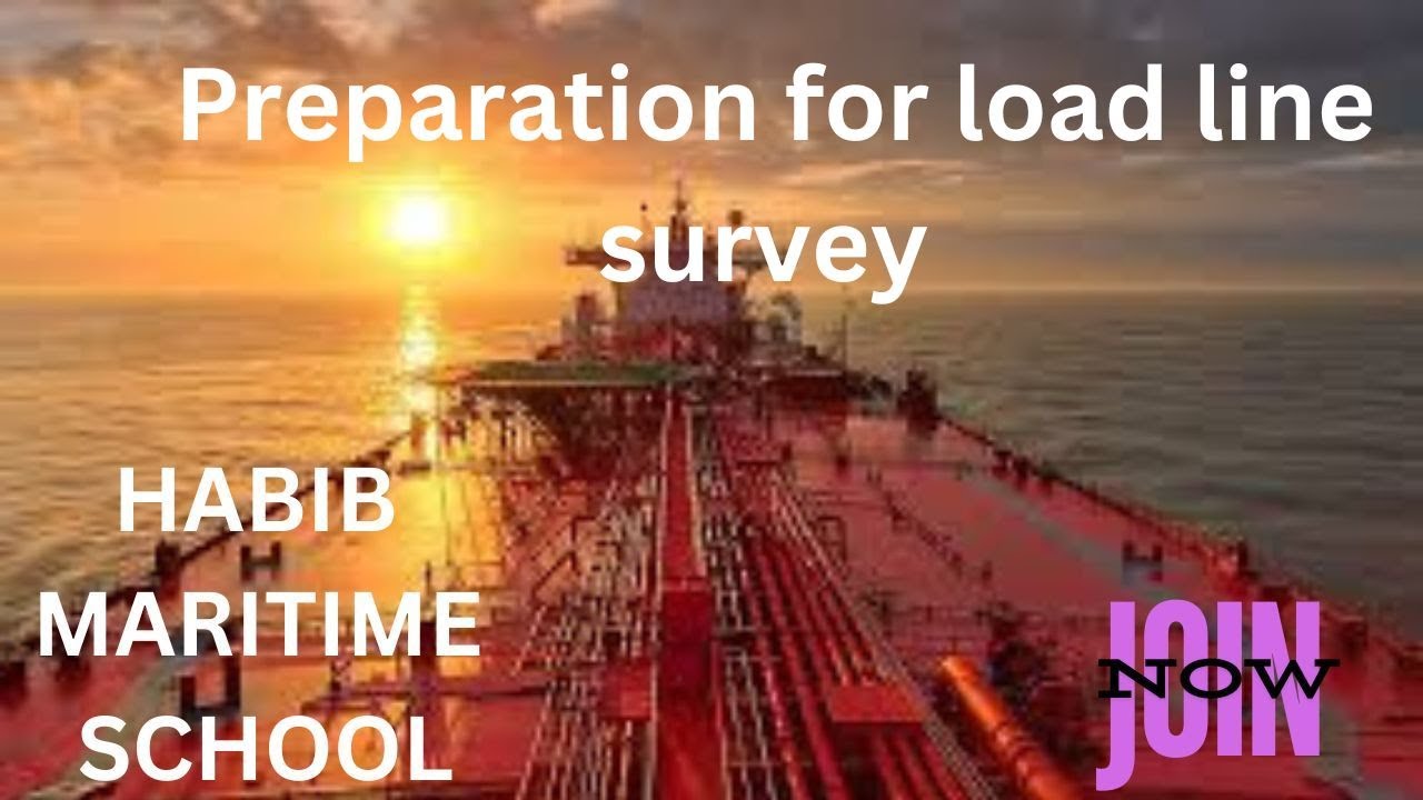 Preparation for load line survey - YouTube