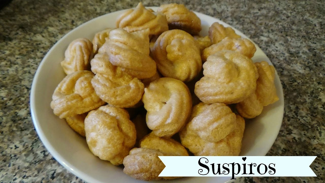 Brazilian Meringue Cookies - Suspiro - YouTube