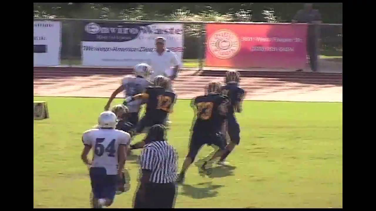 Gulliver Prep Jr. Varsity Football - #13 Nick Melow - QB SS K - YouTube