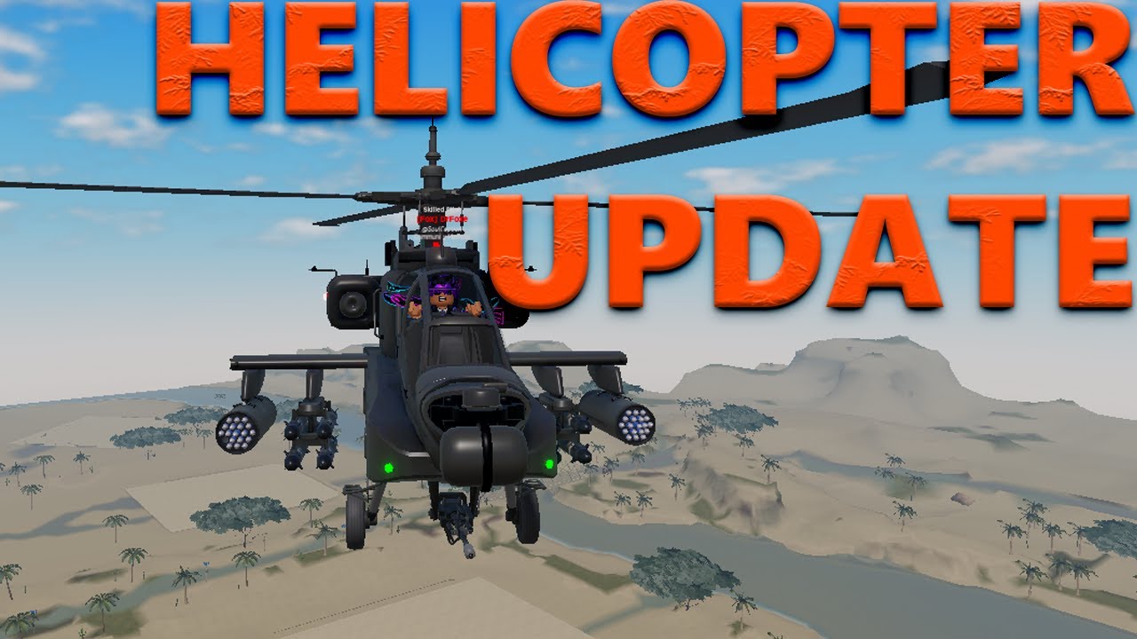NEW Apache Helicopter Update! War Tycoon - YouTube