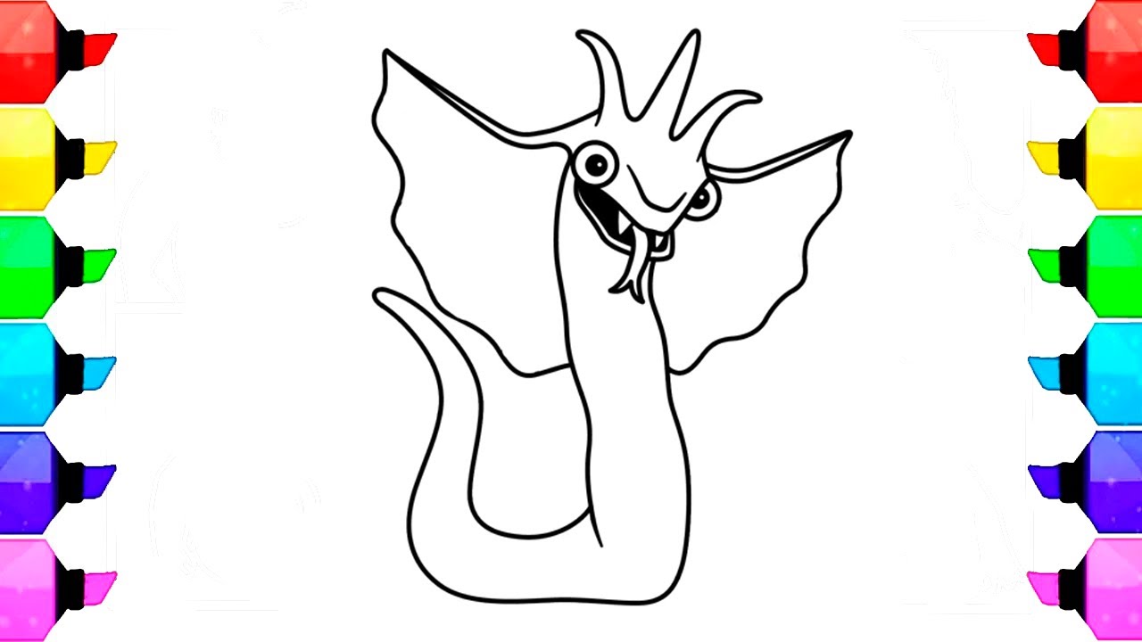 COLORING GARTEN OF BANBAN 3 - SILENT STEVE - YouTube