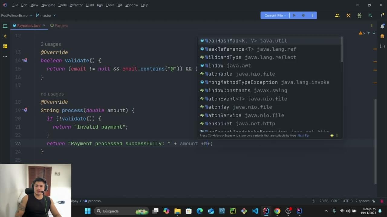 28.Curso de programacion java desde cero -Poo Polimorfismo - YouTube