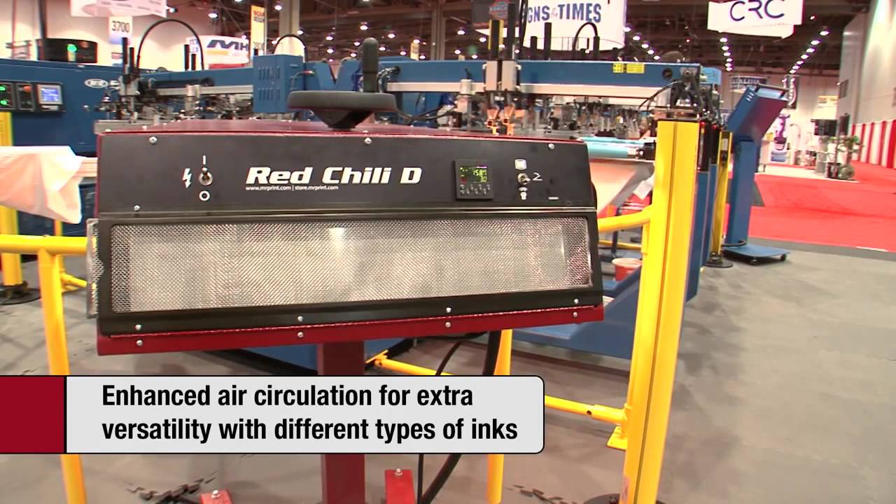 M&R's RED CHILI D Quartz Flash Cure Unit from DCC - YouTube