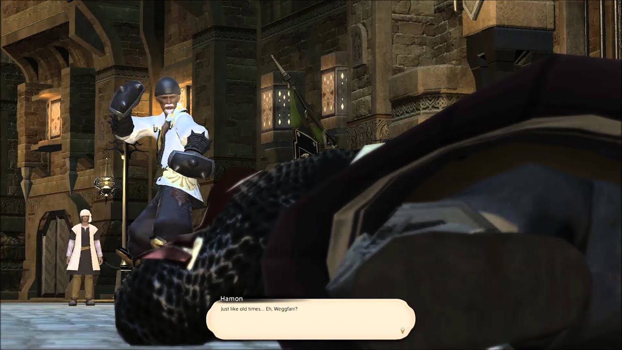 FFXIV - Pugilist Quest - "Return of the Holyfist" - YouTube