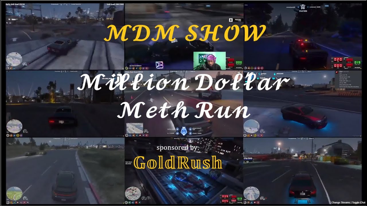 MDM Million Dollar Meth Run Show With Sparky & Denzel #GOLDRUSH #AD ...