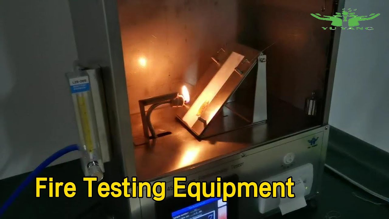 Roof Fire Testing Equipment Angle Adjustable Wood Burning SUS304 ASTM ...