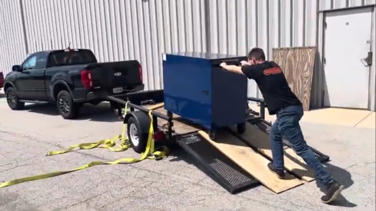 How To Move a Snap-On Toolbox - YouTube