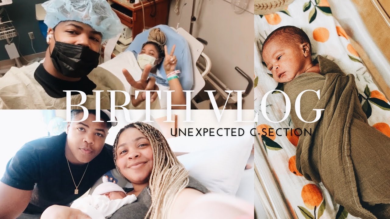 Birth Vlog Unexpected C Section Mamamia Youtube
