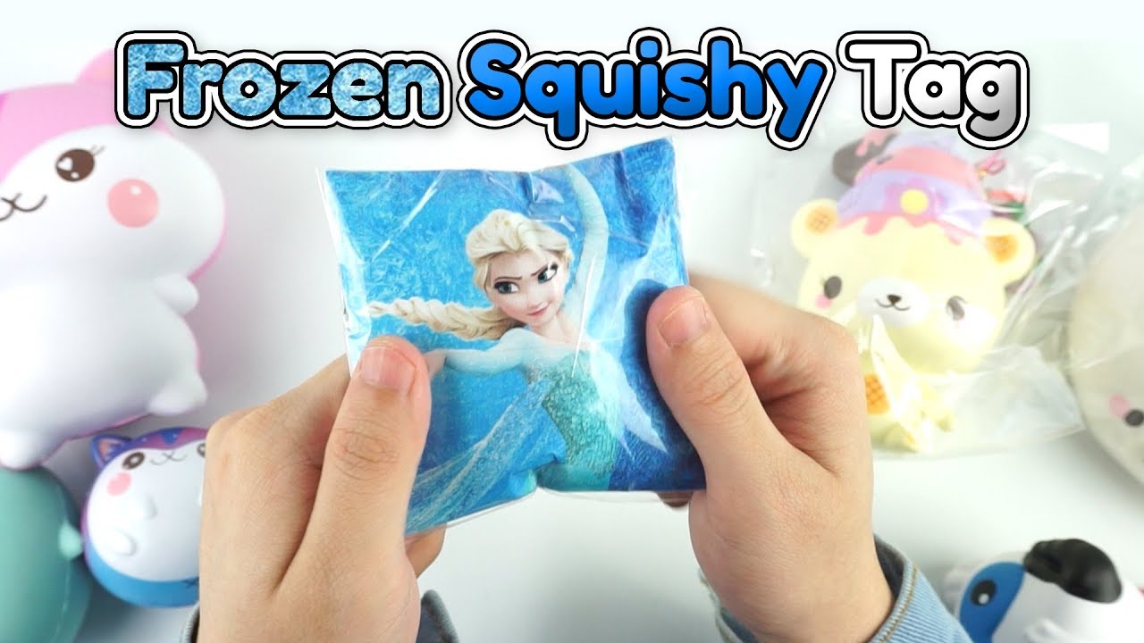 FROZEN SQUISHY TAG | Yang suka Princess Elsa & Anna, wajib nonton nih ...