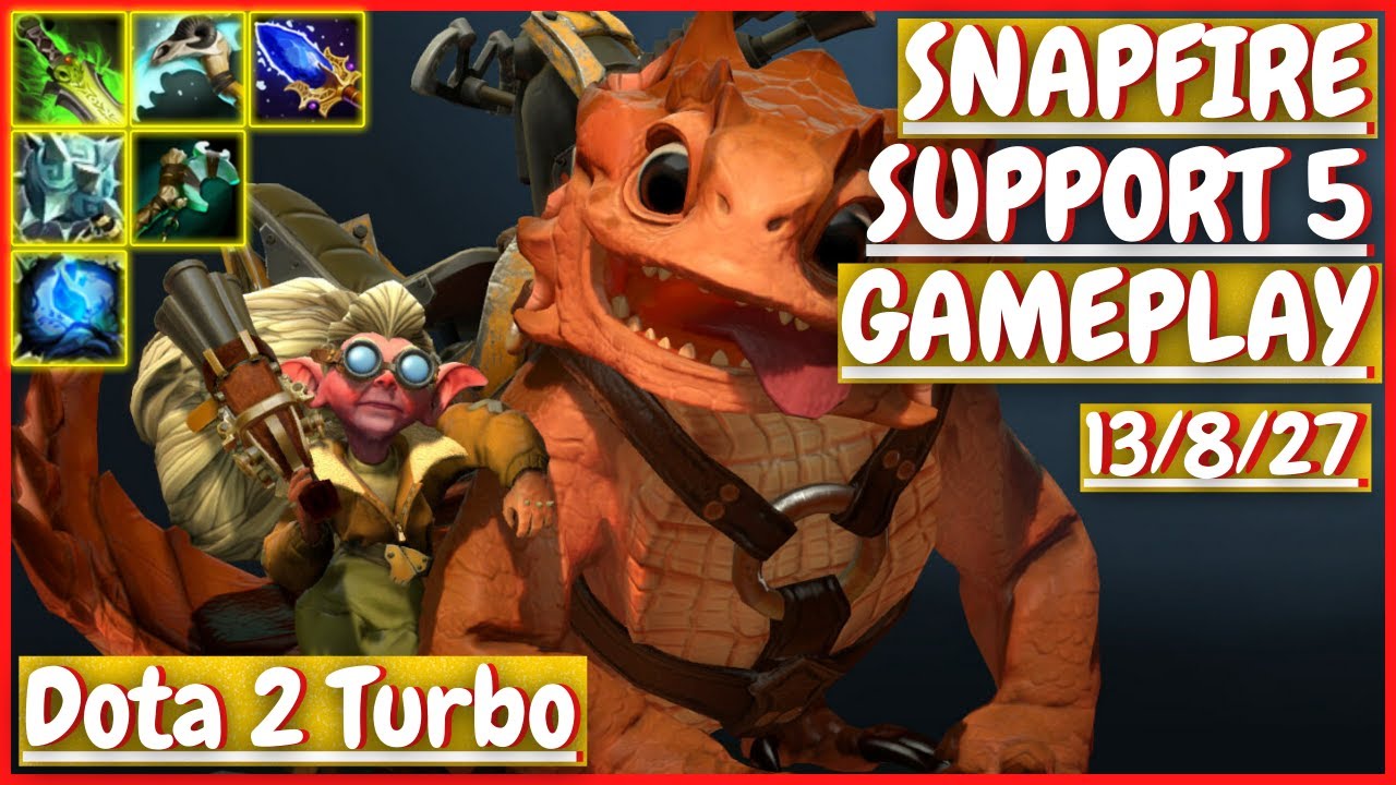 Snapfire 13/8/27 [SUPPORT 5] [Gameplay DOTA 2 Turbo] 7.32 - YouTube