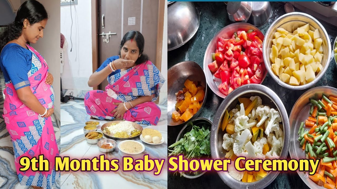 9Months Ritual In Pregnancy Time//মা আজকের দিনটা অনেক special বানিয়ে ...