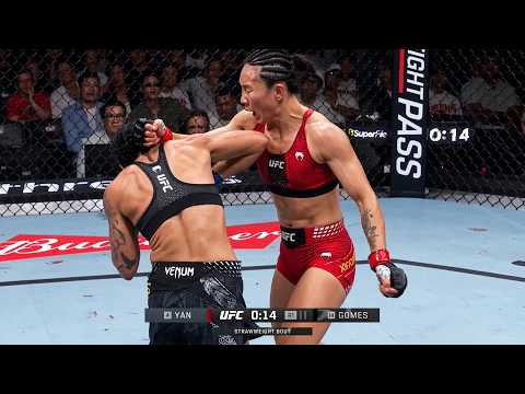 Yan Xiaonan vs Denise Gomes FULL FIGHT HIGHLIGHTS | UFC Shanghai